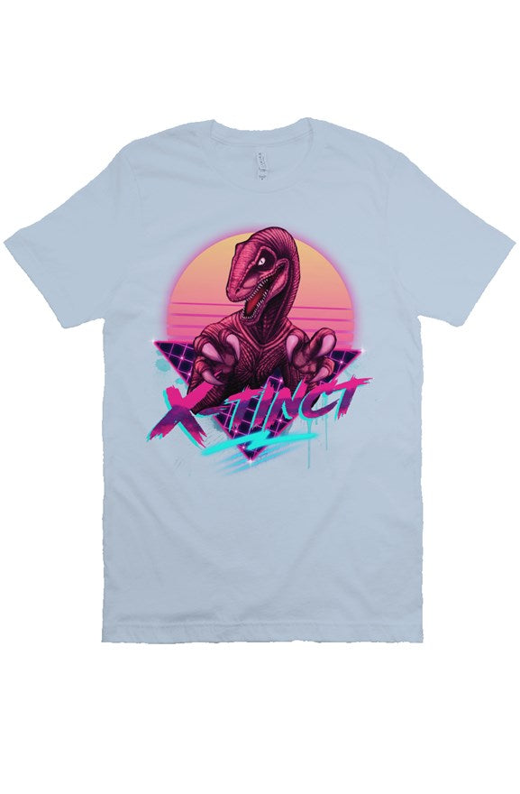 Vaporwave Raptor Tee – X-Tinct Apparel